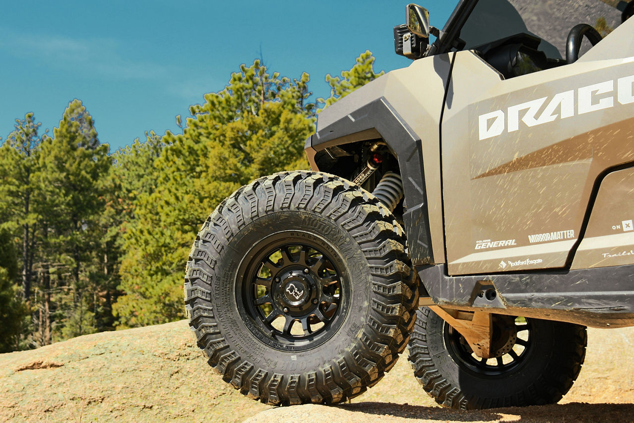 2021 Polaris General - Black Rhino UTV RAPID UTV - Black | Wheel Pros